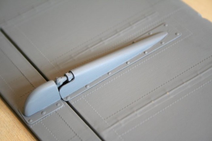 Model 1/4 Scale Spitfire Construction