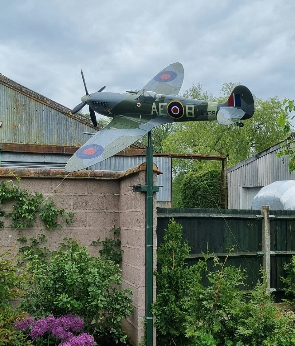 Spitfire Static Display Models for Sale - Gate Guardians, Memorials ...